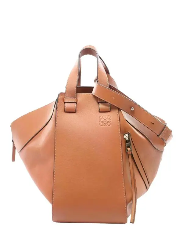 Loewe Medium Hammock Two-way Handbag - Brown