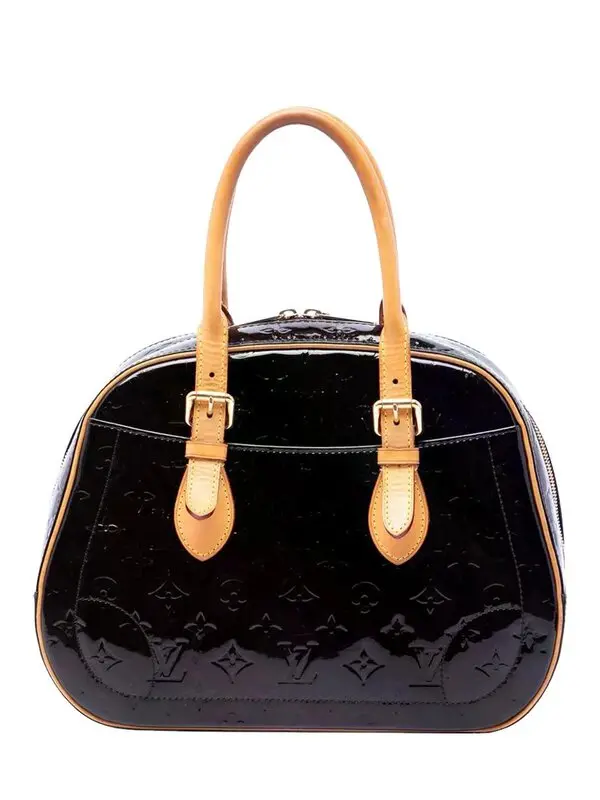 LOUIS VUITTON Monogram Vernis Summit Drive Handbag - Purple