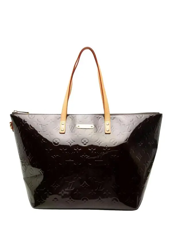 LOUIS VUITTON Monogram Vernis Bellevue Gm Tote Bag - Purple