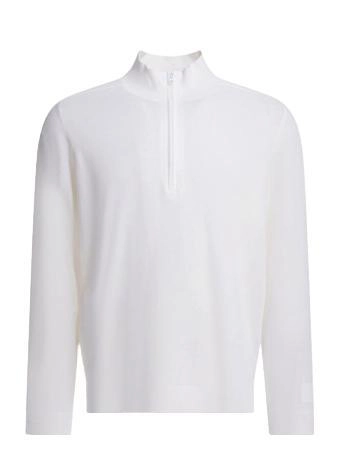 C.P. COMPANY Half-zip Sweater - White