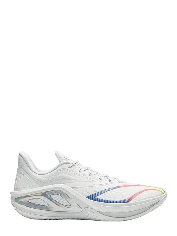 LI-NING Hurricane 2in Athletic Sneakers - White/rainbow