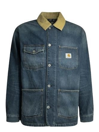 Carhartt Warren Chore Denim Jacket - Blue