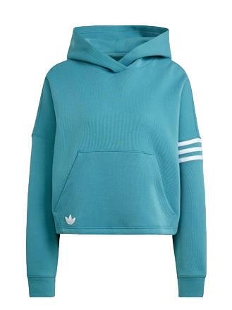 Adidas Adicolor Neuclassics Hoodie With Triple Stripe Detail - Arctic Fusion