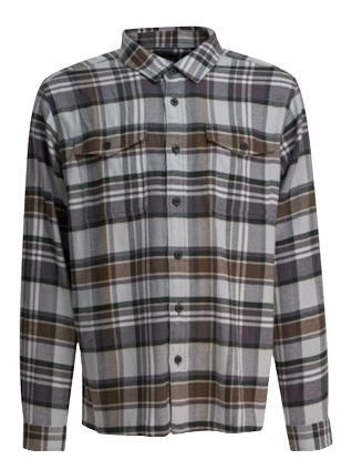 Patagonia Fjord Flannel Shirt - Grey