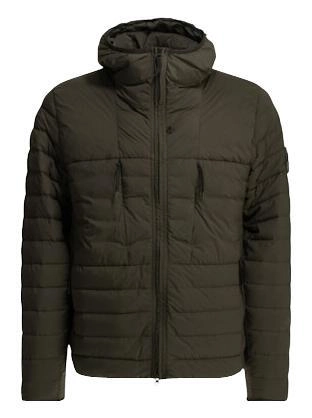 Stone Island Seamless Tunnel Nylon Down Short Down Jacket - Brown