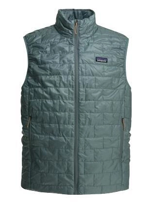 Patagonia Quilted Vest - Light Blue