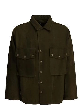 Needles Wool Overshirt - Green
