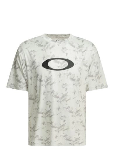 Oakley Enhance Qdevo Short Sleeve Tee Graphic 5.0 Crewneck Sweat-shirt T-shirt - White