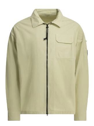 C.P. COMPANY Organic Gabardine Overshirt - Beige