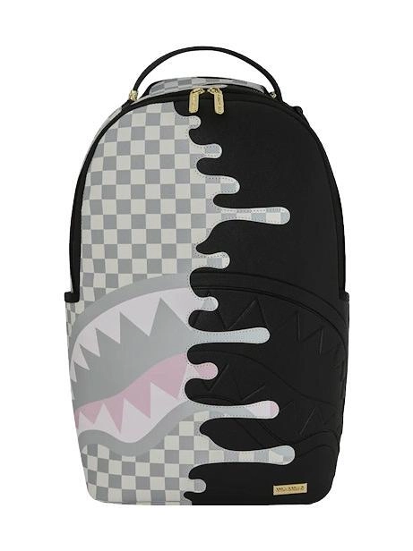 SPRAYGROUND Shadow Drop Backpack - Gray/white/black