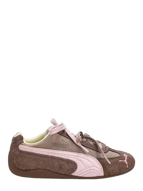 PUMA Speedcat Brushed Luxe Sneakers - Mouse Grey/gum