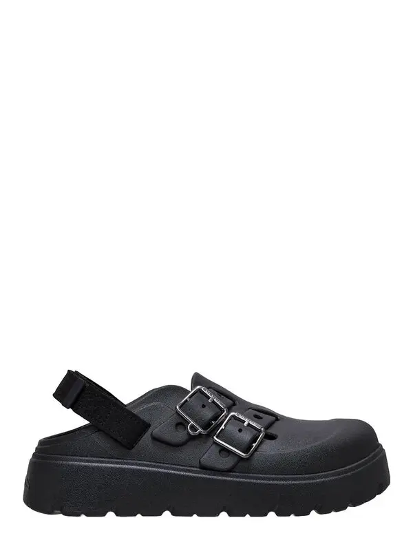 CROCS Buckled Clogs - Black