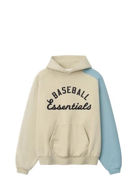 Fear Of God Essentials Mlb Raglan Sport Hoodie - Multicolor