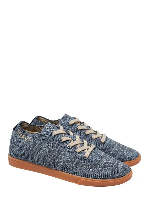 SUAVS The Zilker Gum Slip-on Sneaker - Dark Denim