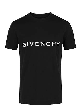 Givenchy Slimfit Logo Graphic T-shirt - Black
