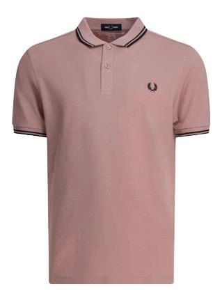 Comme Des Garçons Cdg Fred Perry Polo Shirt - Pink