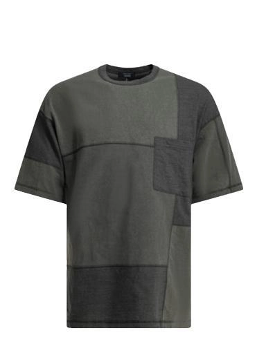 Comme Des Garçons Patchwork Crewneck Sweat-shirt T-shirt - Black