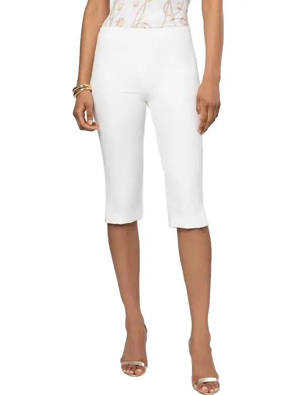 Generation Love Rosina Crepe Capri Pants - White