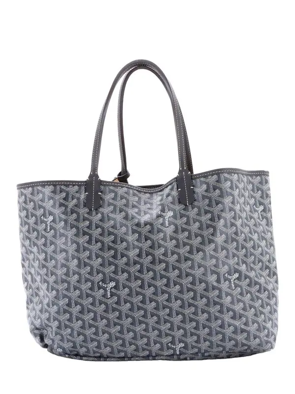 Goyard Saint Louis Tote Coated Canvas Pm - Grey