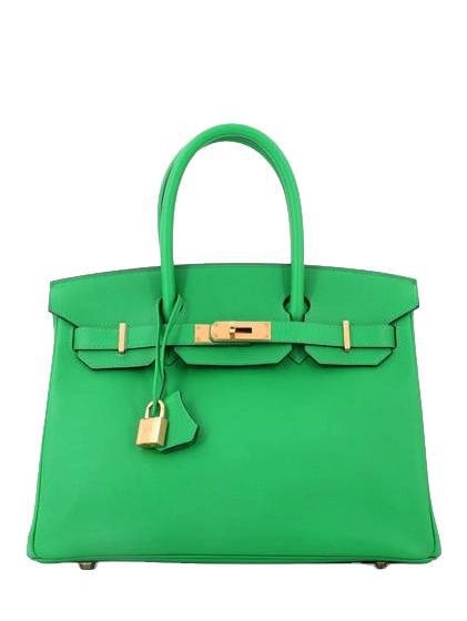 Hermès Birkin Handbag Epsom With Gold Hardware 30 - Green