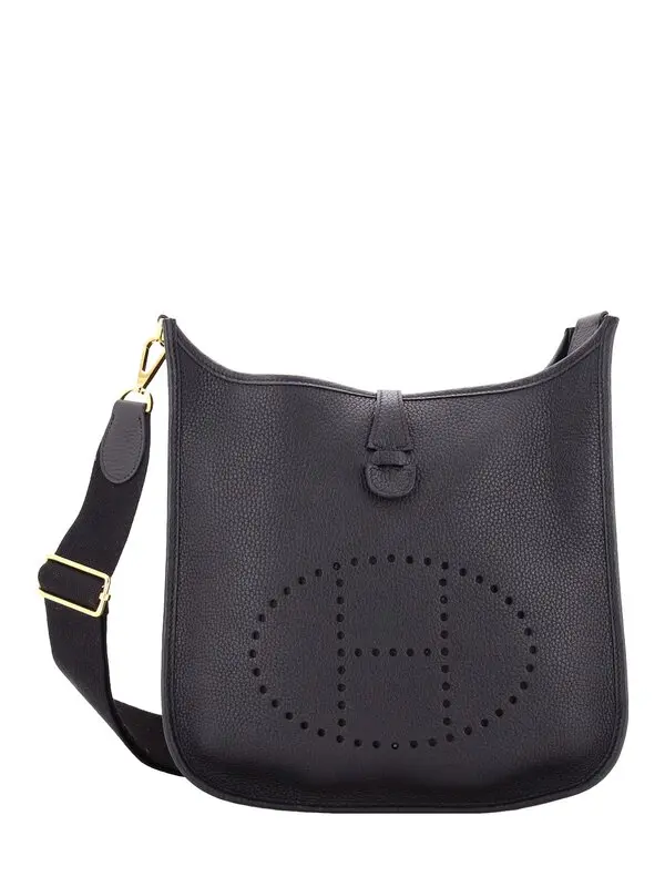 Hermès Evelyne Bag Gen Iii Clemence Pm - Black