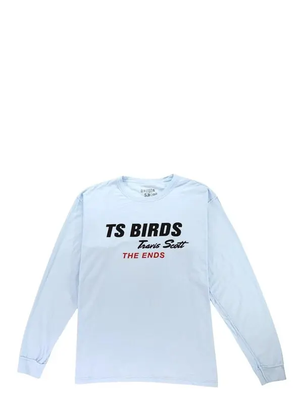TRAVIS SCOTT Ts Birds The Ends Long Sleeve Tee Shirt - White