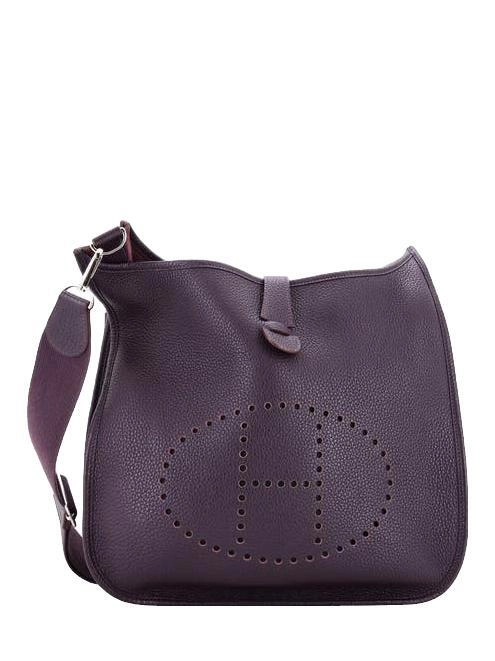 Hermès Evelyne Bag Gen Iii Clemence Gm - Red