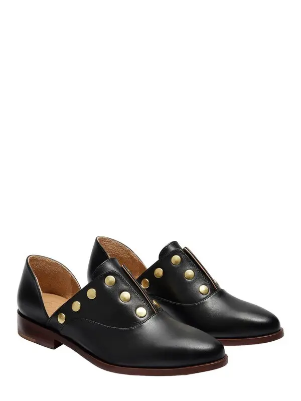 Nisolo Emma D'orsay Studded Oxford - Black Studded
