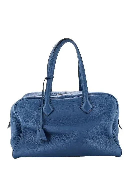 Hermès Victoria Ii Bag Clemence 35 - Blue
