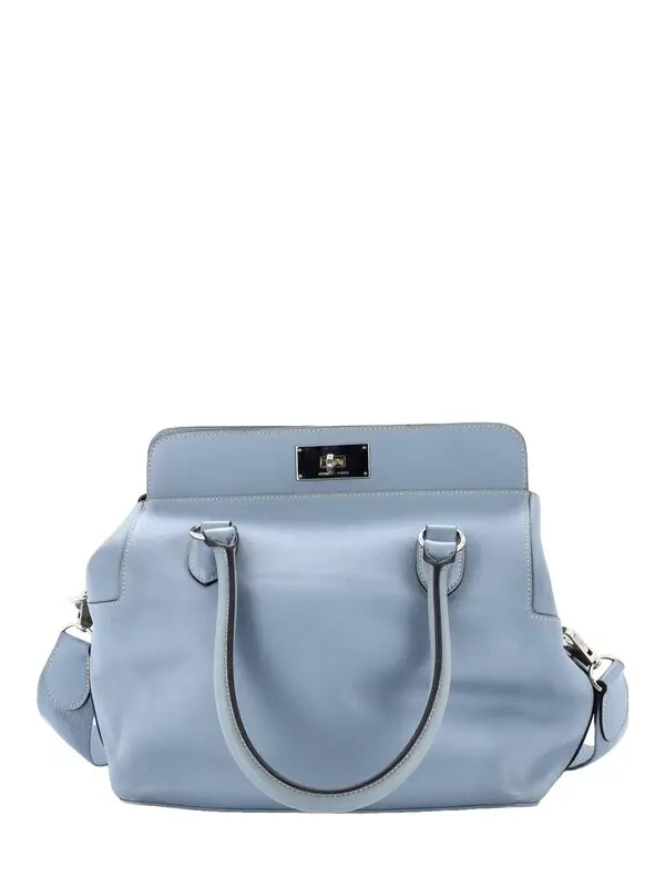 Hermès Toolbox Bag Evercolor 26 - Blue
