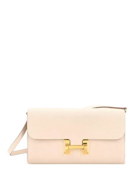 Hermès Constance To Go Wallet Epsom - White