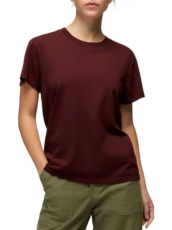Prana Essential Short Sleeve T-shirt - Cacao