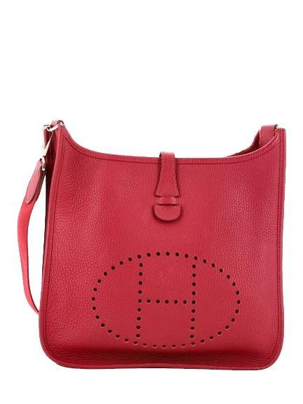 Hermès Evelyne Bag Gen I Clemence Pm - Red
