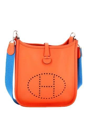 Hermès Evelyne Bag Gen Iii Epsom Tpm - Orange