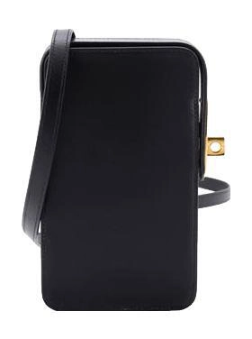 Hermès Hac A Box Phone Case Tadelakt - Black