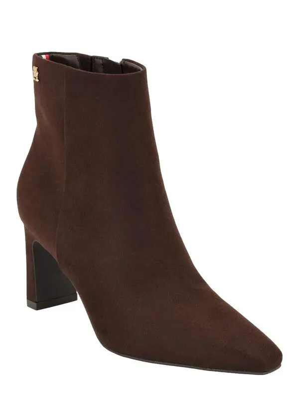 Tommy Hilfiger Eddey Ankle Boot - Dark Brown