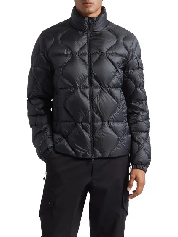 Moncler Quilted Down Puffer Jacket - Black
