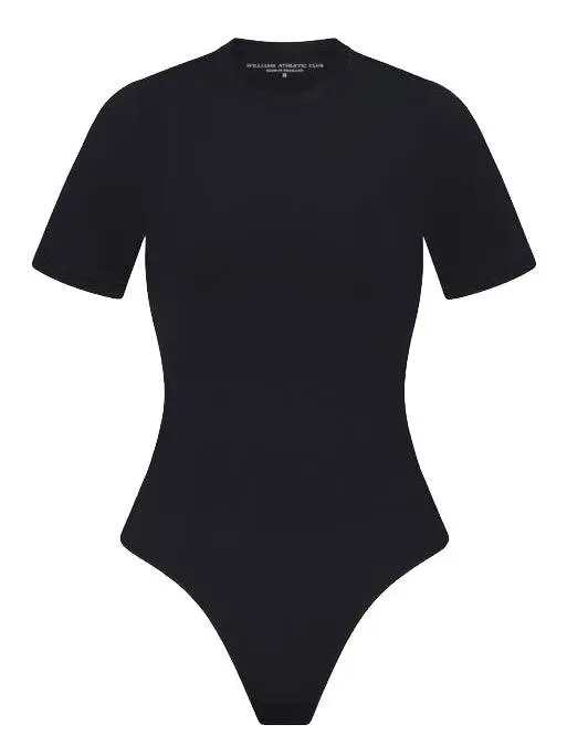 WILLIAMS ATHLETIC CLUB Romy Bodysuit - Black