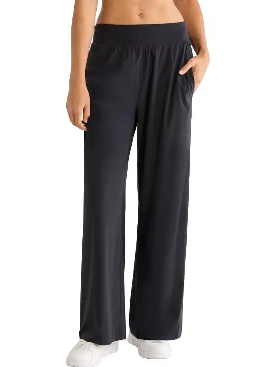 Beyond Yoga Wide Leg Yoga Pants - Black