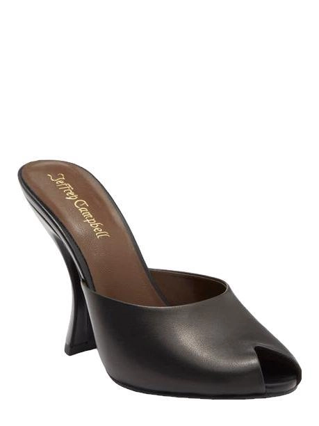 Jeffrey Campbell Fresa Peep Toe Sandal - Black