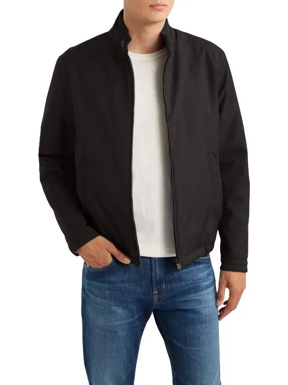 SAVE THE DUCK Frederic Water Repellent Zip-up Jacket - Black