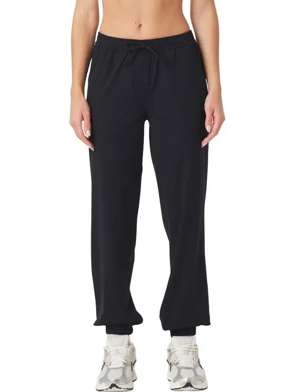 WILLIAMS ATHLETIC CLUB Poppy Performance Joggers - Black
