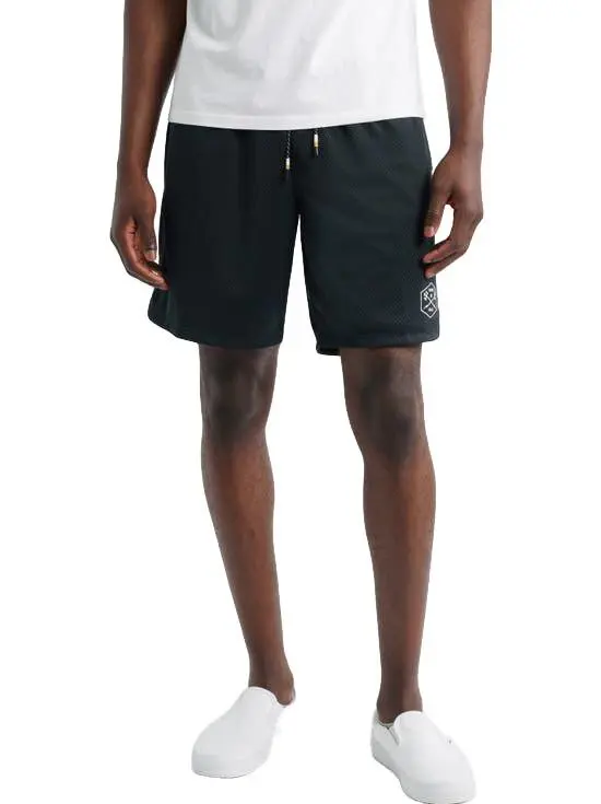 DARK SEAS No Sweat Mesh Shorts - Black