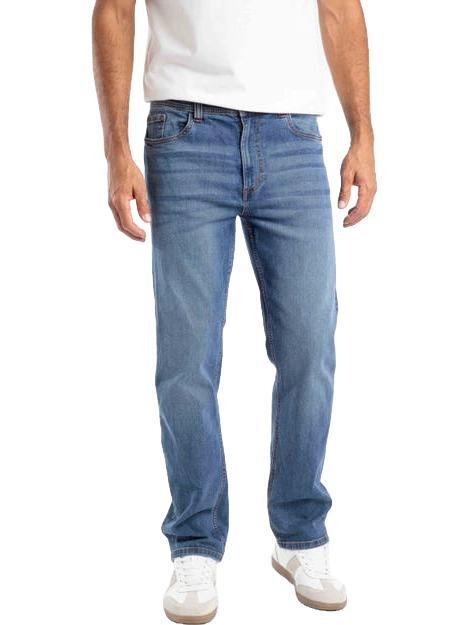 WEIRD FISH Eddie Straight Leg Jeans - Indigo
