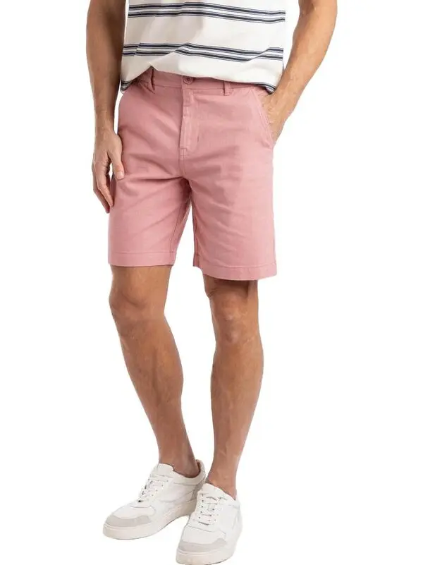 WEIRD FISH Charleston Textured Chino Shorts - Nantucket