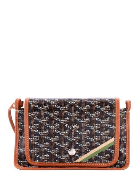 Goyard Plumet Clutch Wallet Printed Coated Canvas - Brown