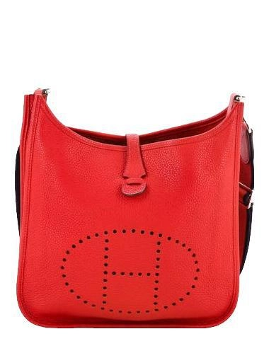 Hermès Evelyne Bag Gen Iii Clemence Pm - Red