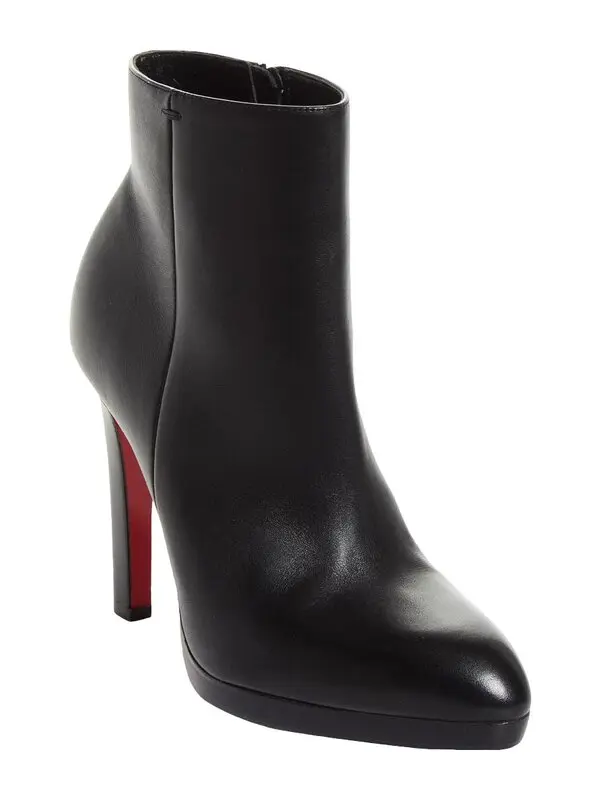 CHRISTIAN LOUBOUTIN Fannylove Ankle Boot - Black/black
