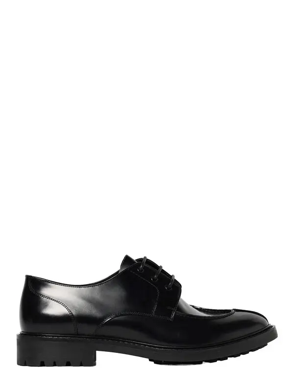 Saint Laurent Brogue Shoes - Black