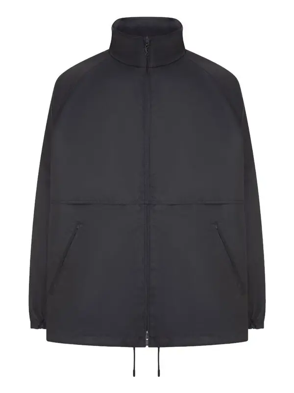 Saint Laurent High Neck Zip-up Jacket - Multicolor